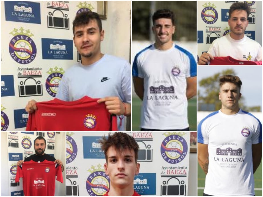 Nueva remesa de renovados en el Baeza CF - Albero y Mikasa