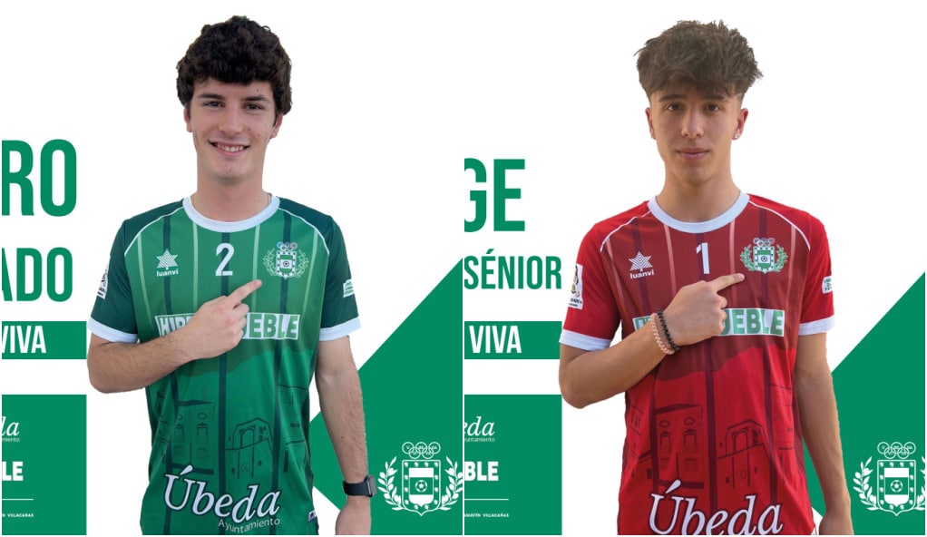 Renovación de Álvaro Cabrera y promoción de Jorge Talavera en el Úbeda Viva - Albero y Mikasa