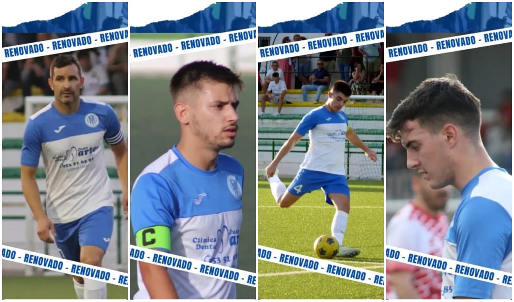 Primera tanda de renovados en el AD Lopera - Albero y Mikasa